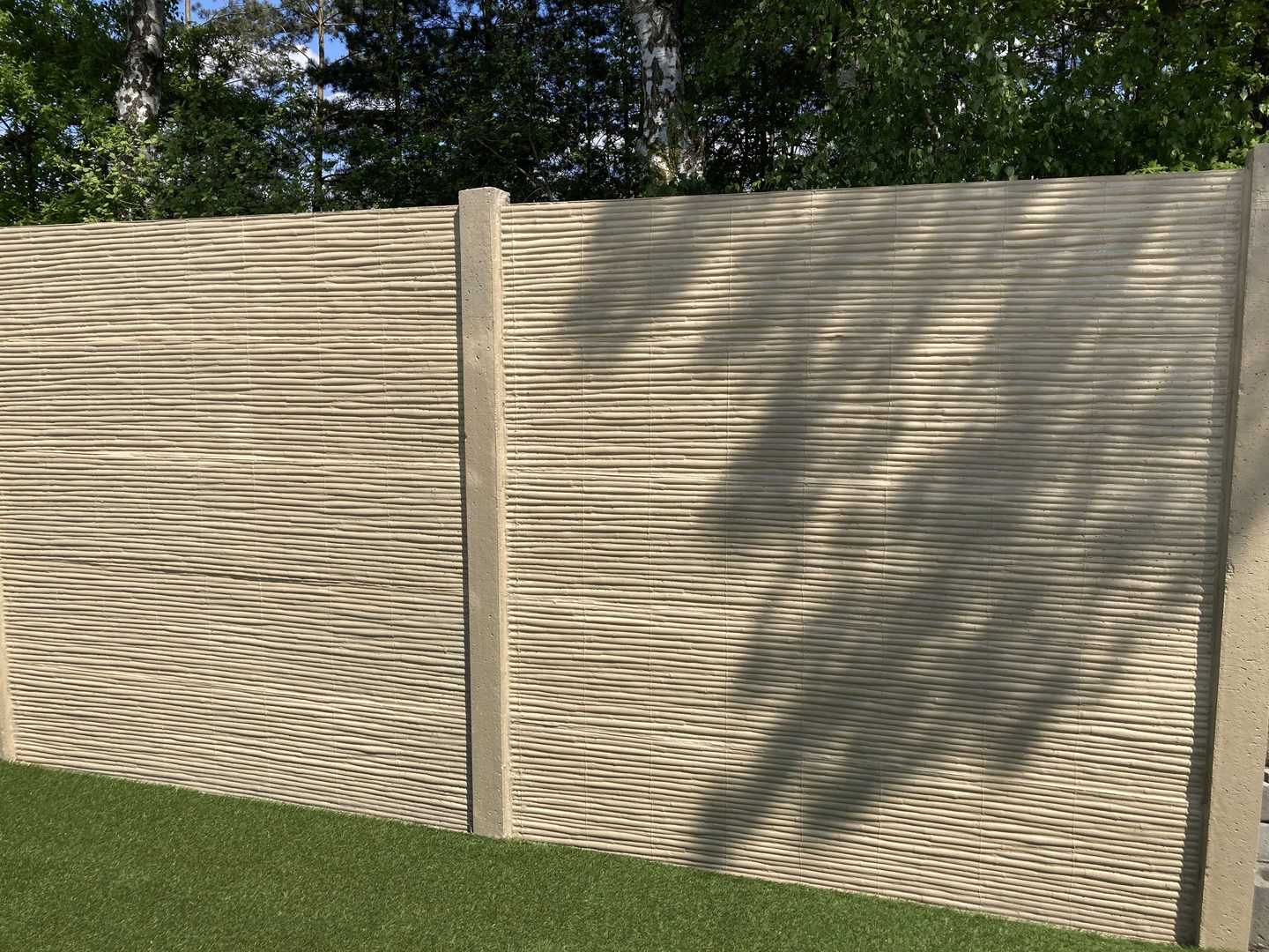 RAL 1019 Beige - Cloture béton